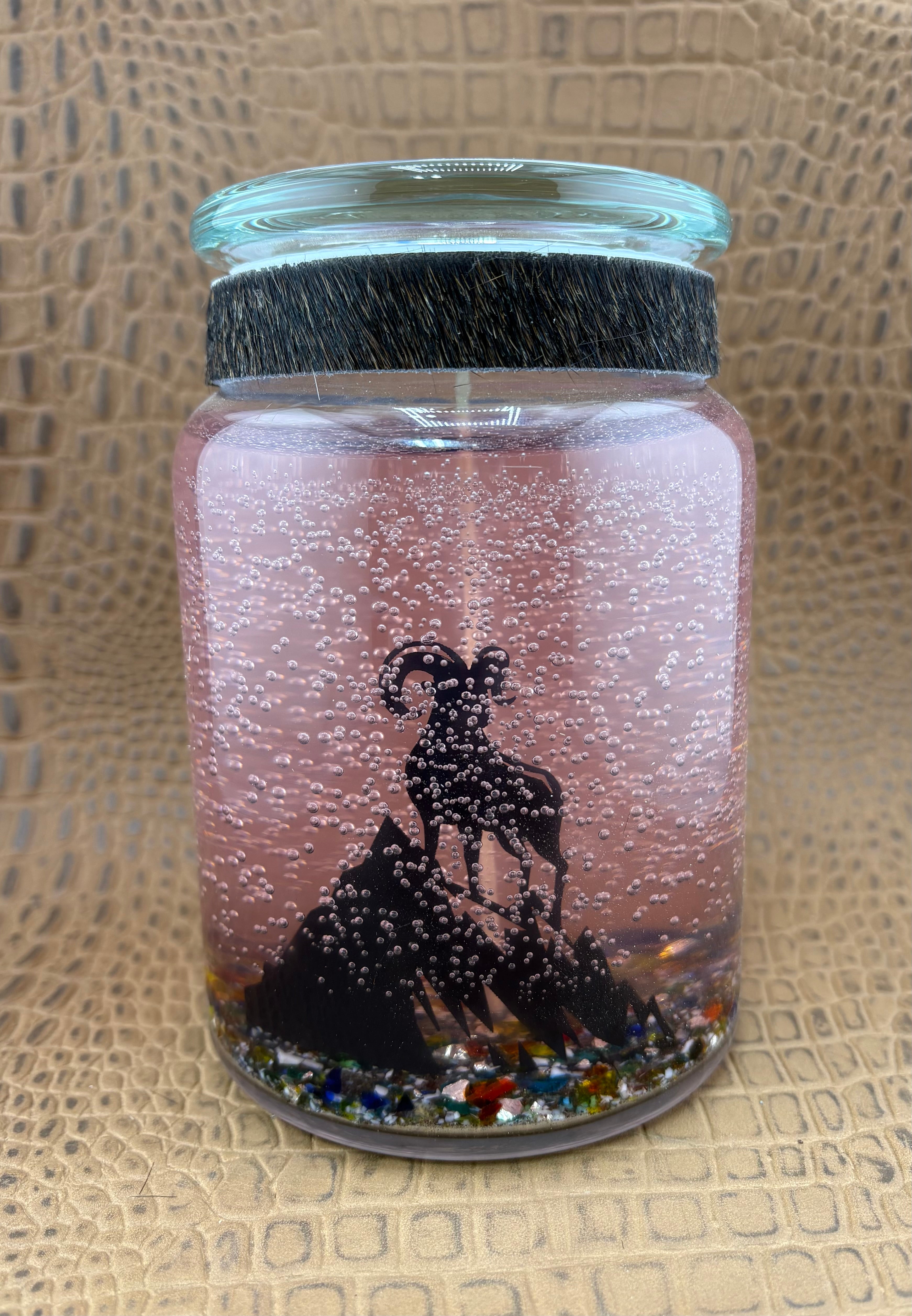 Custom Big Horn Sheep Candle | Branding Stove Candles More Than Just ...