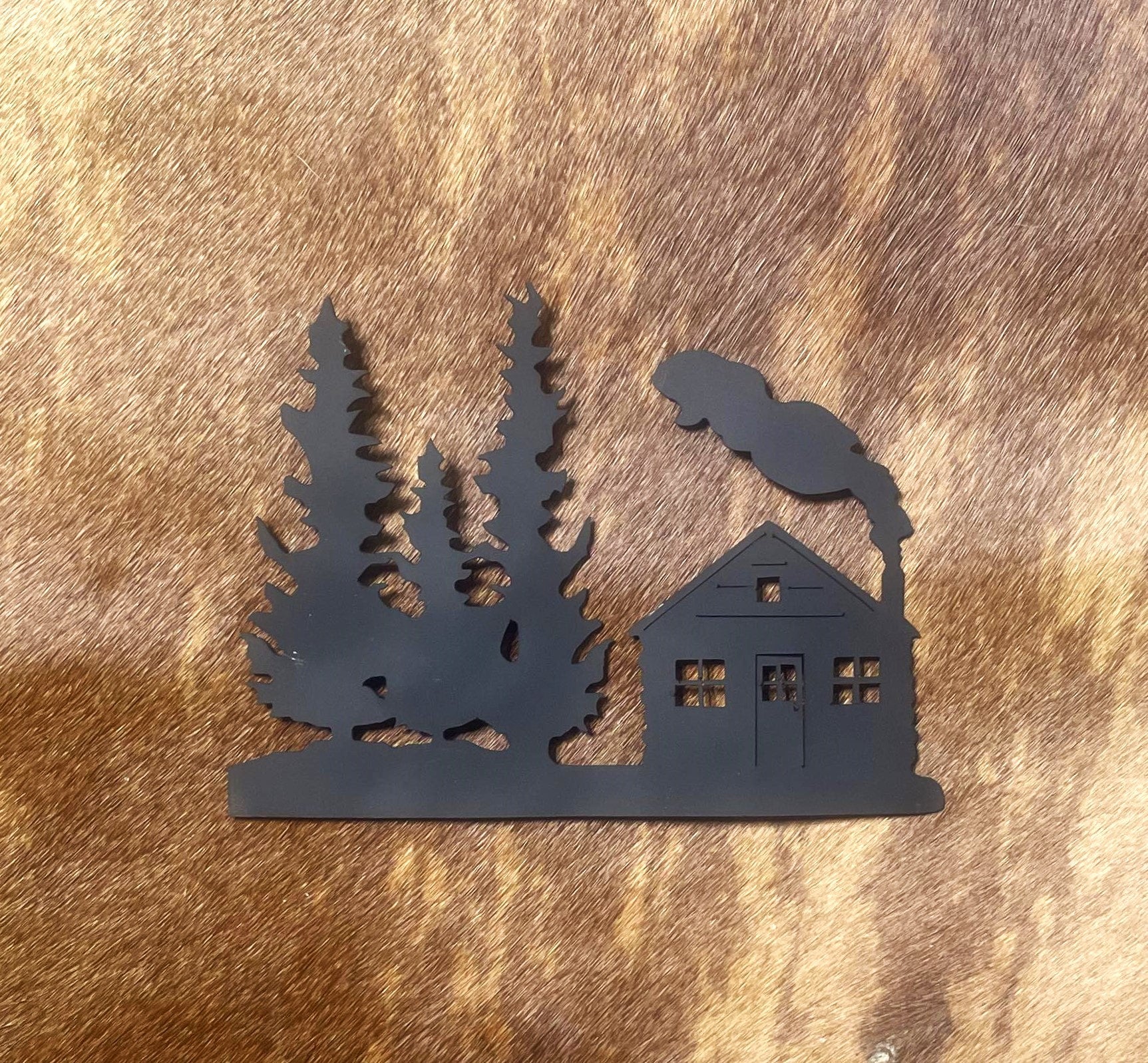 Custom Cabin And Trees Candle | Branding Stove Candles More Than Just ...